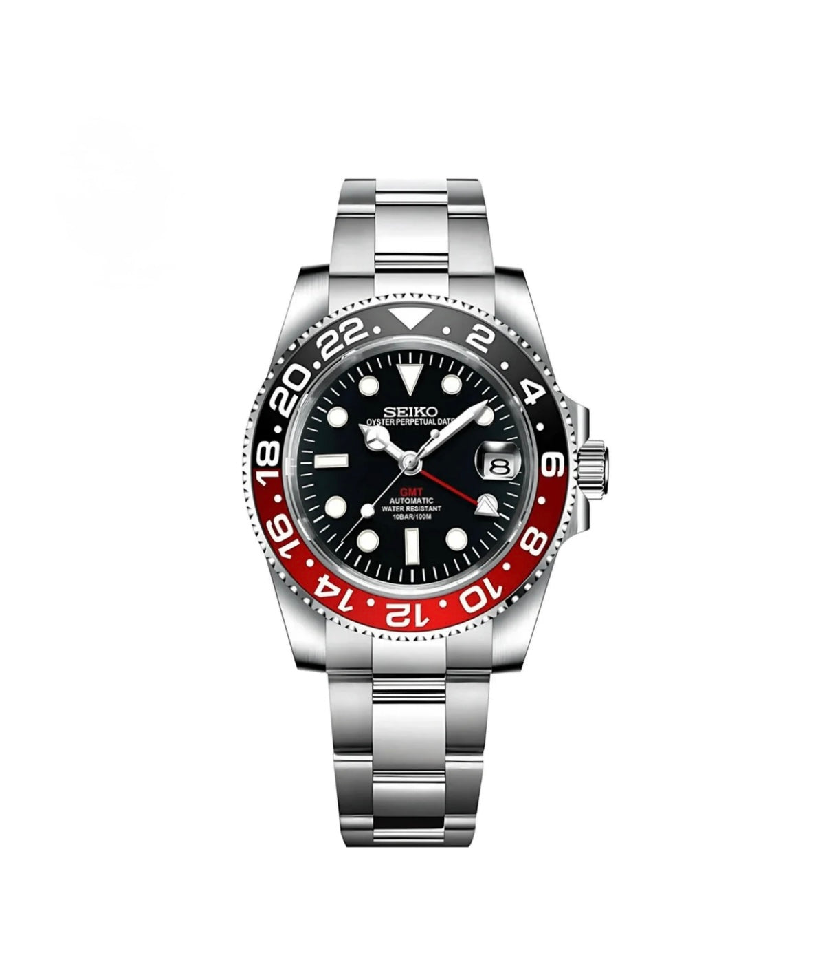 Seiko Mod GMT “Coke” – Red & Black Automatic Dual-Time | ASTRA MODS ...